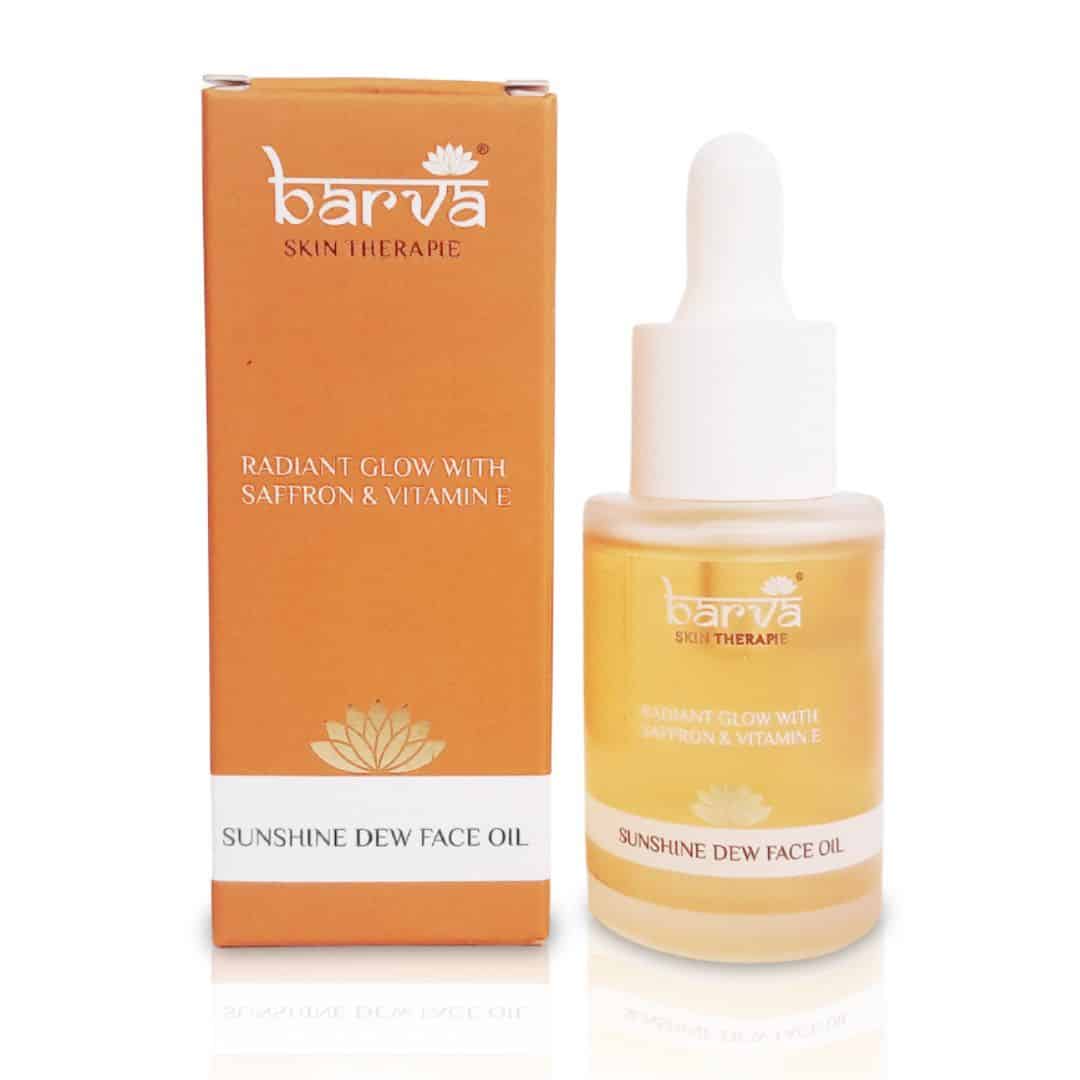 Sunshine Dew Face Oil | saffron, vitamin E, turmeric & ghee blend ...